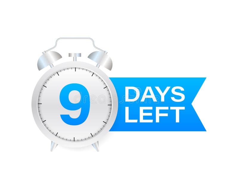 Days Left Text Stock Illustrations – 1,756 Days Left Text Stock ...