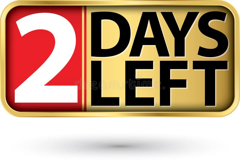 1, 2, 3 Days Left. Vector Futuristic Numbers. Sale Countdown Timer Bar ...