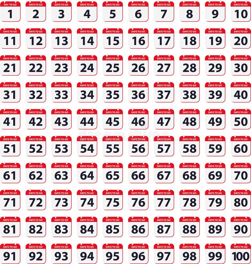 Countdown Days Left Banner. Count Time Sale. Days To Go. Countdown ...