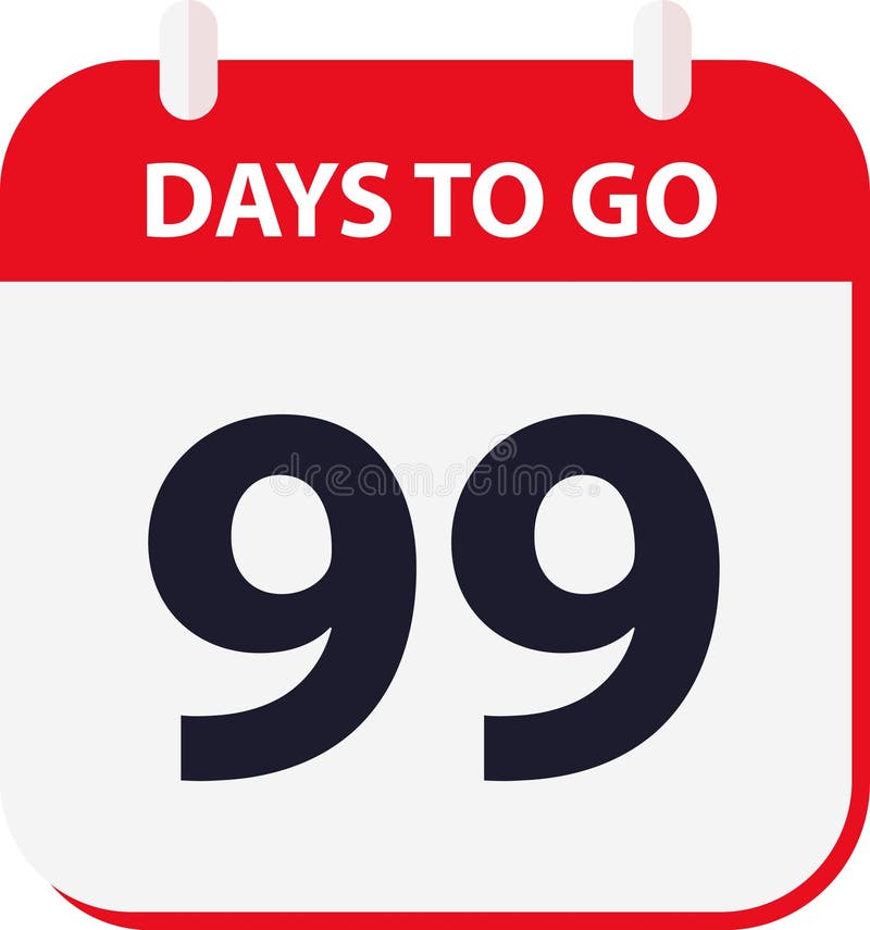Days To Go Last Countdown Icon - Days Go Vector Image Stock ...