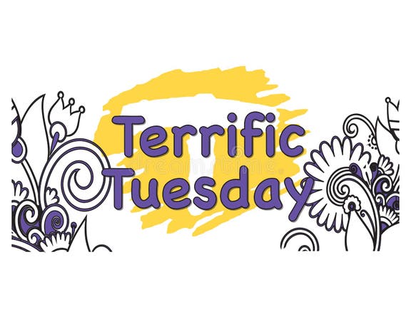 Terrific Tuesday Stock Illustrations – 2 Terrific Tuesday Stock ...