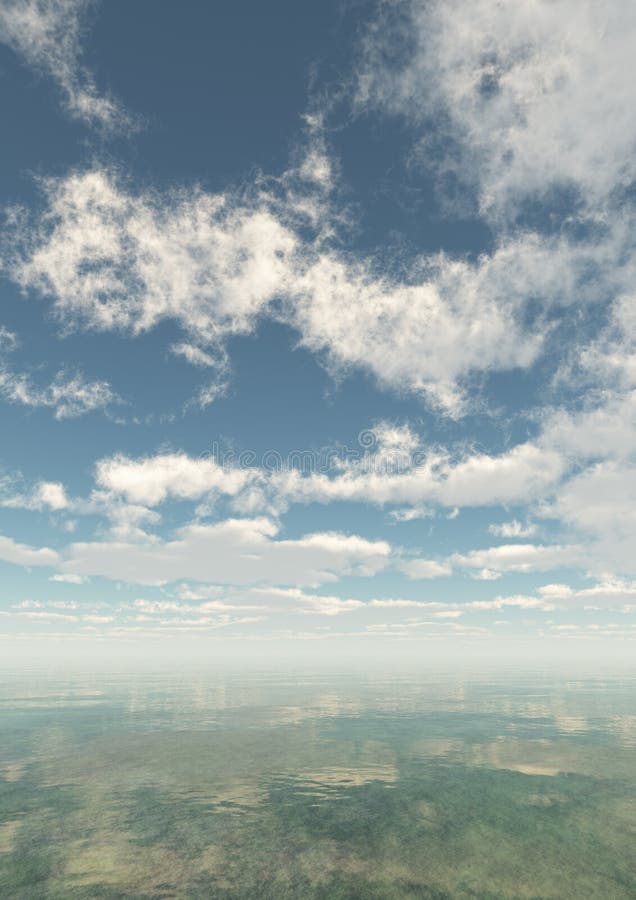 Daytime Background Vertical Stock Illustration - Illustration of orange ...