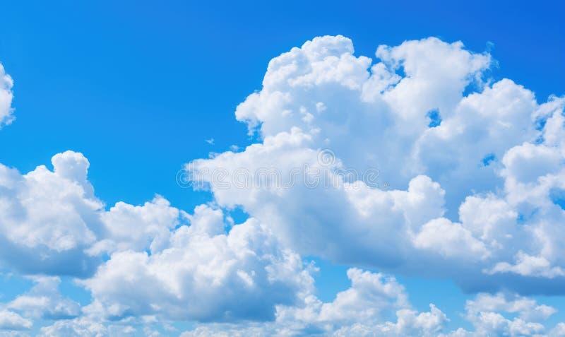 Daytime Blue Sky Background. Clouds Soft on Sunset. for Banner ...