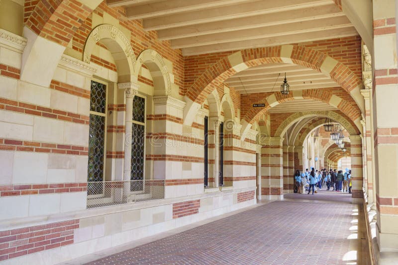 Daytime of the Hall of Royce Hall Editorial Image - Image of outdoor ...