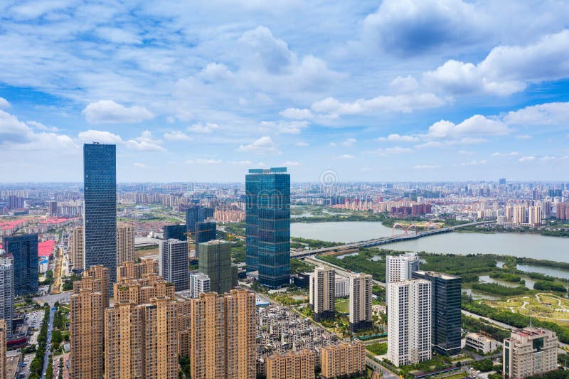 Daytime Shot of the City Skyline Stock Photo - Image of cityscape ...