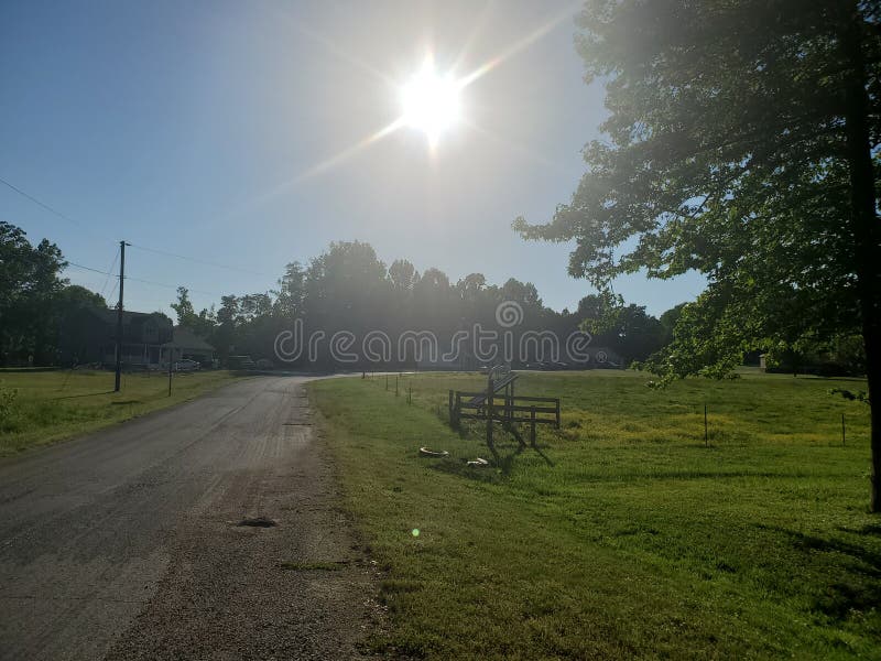Daytime Suburbs stock image. Image of plant, green, meadow - 218585103