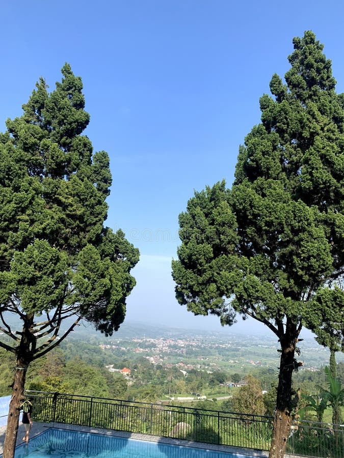 Daytime View of Batu Malang, East Java. Indonesia Stock Photo - Image ...