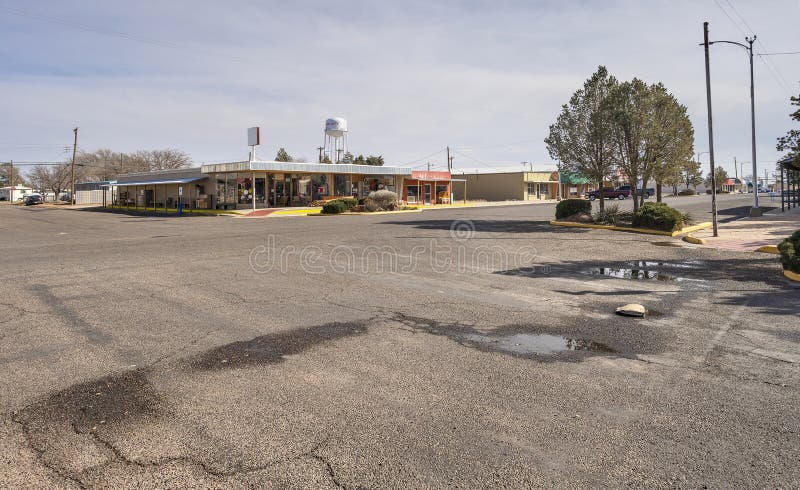 Main Street in Denver City, Texas Stock Image - Image of street ... Main Street in Denver City, Texas Stock Image - Image of street ...