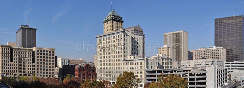 Dayton stock photo. Image of dayton, city, skyline, river - 16913864