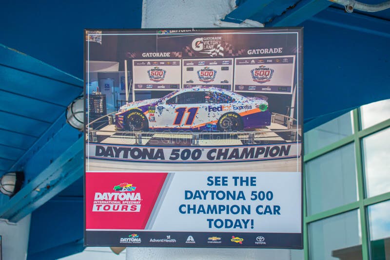 Daytona 500 Champion Car at Daytona International Speedway 41 Editorial ...