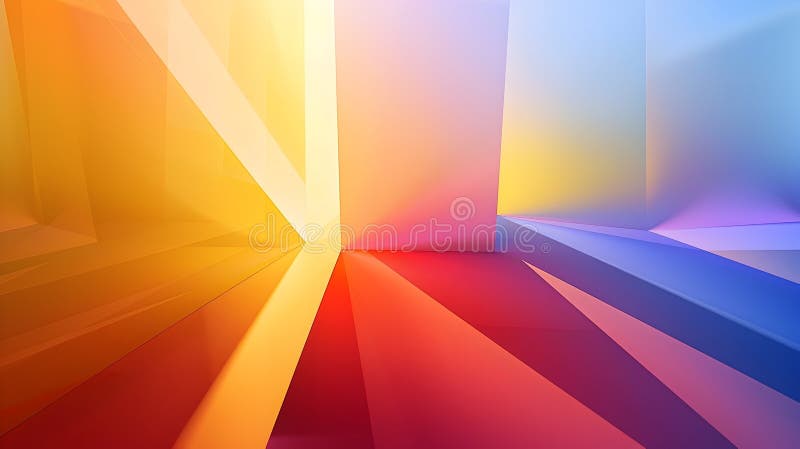 Dazzling Abstract Gradient Display Radiating with Hyper-detailed De ...