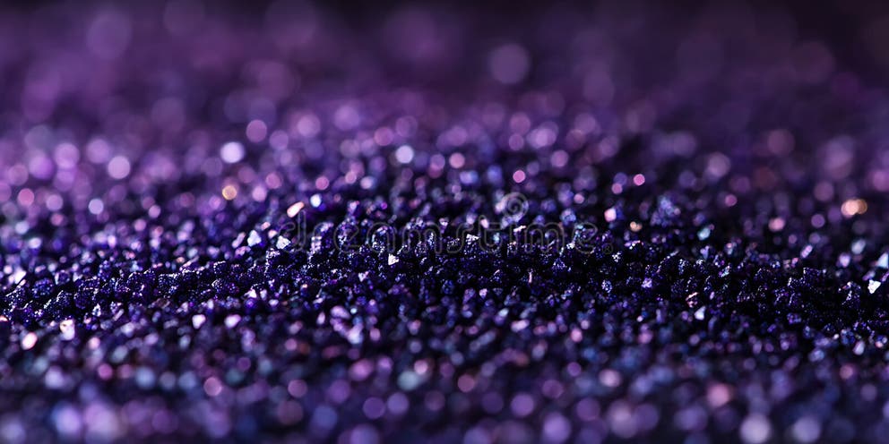 Dazzling Array of Tiny Sparkling Purple Lights for Dreamy Backgrounds ...