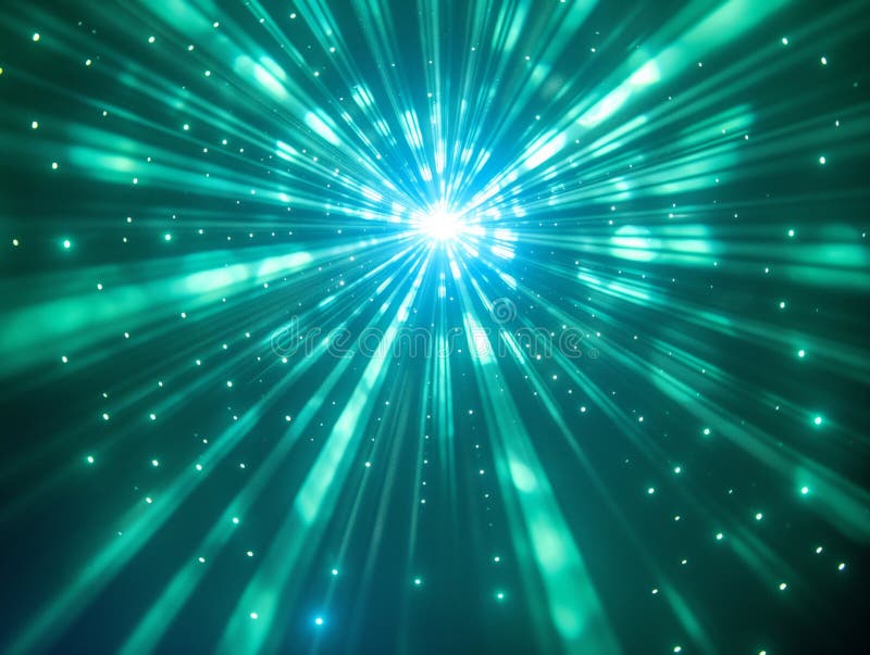 Radiant Burst of Light in Space Stock Image - Image of energy, cosmic ...