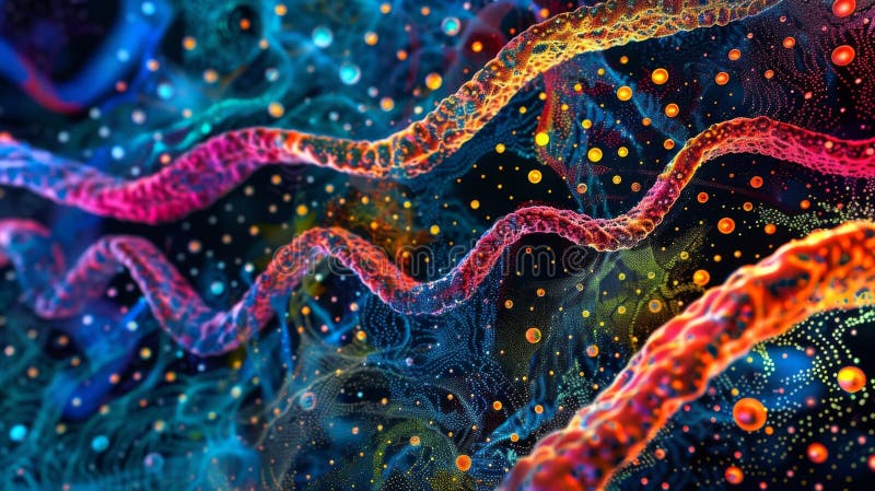 Dazzling Colors Ranging from Bright Red To Deep Blue Dance Across the ...