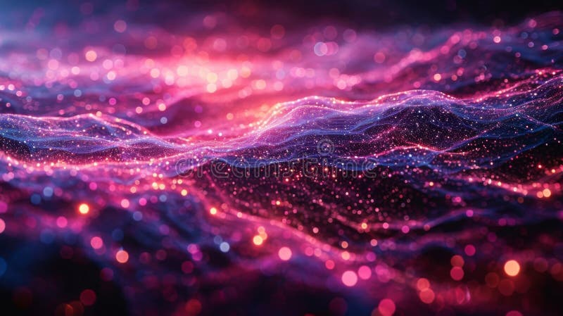 A Dazzling Network of Ethereal Strands Spanning Across the Endless Void ...