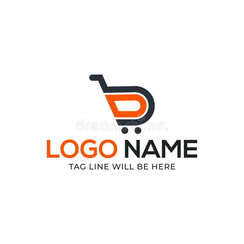 DB Letter Logo for Online Chart Stock Illustration - Illustration of ...