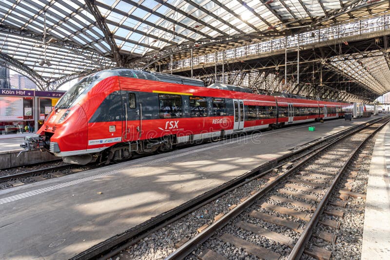 DB Regio train editorial stock photo. Image of services - 260903323
