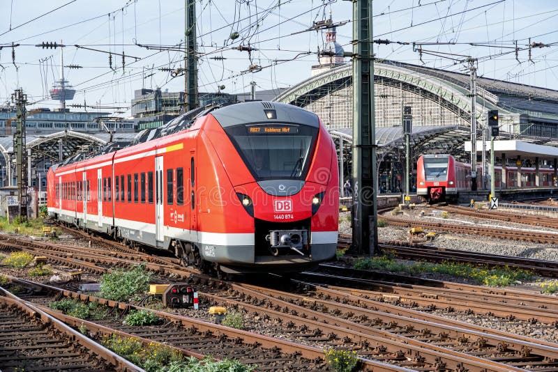 DB Regio train editorial stock photo. Image of railcar - 260728638