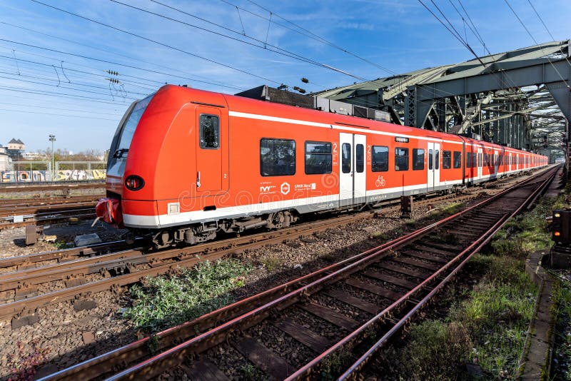 Regio Red Train Entering Berlin Hauptbahnhof Editorial Stock Image ...