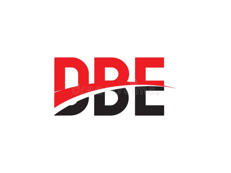 DBE Letter Initial Logo Design Vector Illustration Stock Vector ...