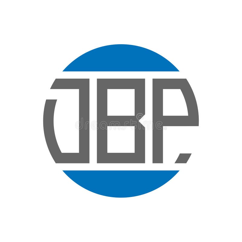 DBP Letter Logo Design on White Background. DBP Creative Initials ...