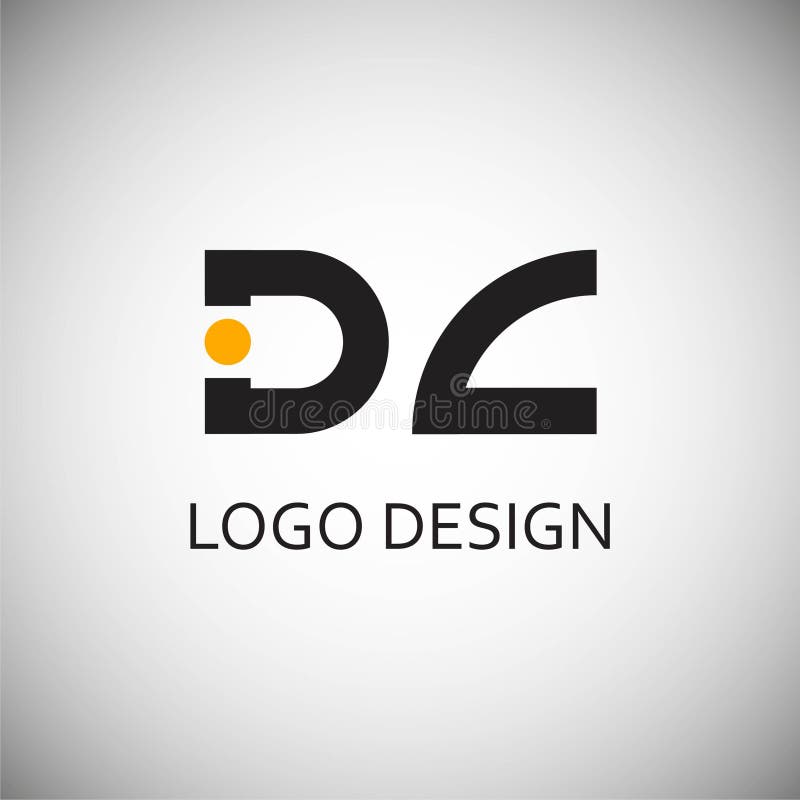 Dc Letter for Simple Logo Design.eps Stock Vector - Illustration of ...