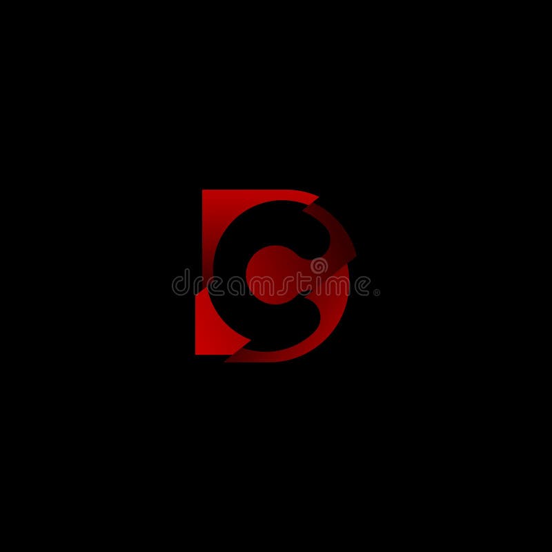DC Letter Vector Illustration for an Icon, Symbol or Logo Stock Vector ...