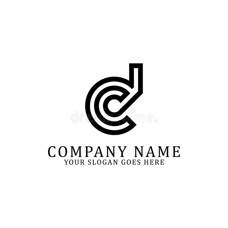 DC Logo Designs, Creative Circle Logo Template Stock Vector ...