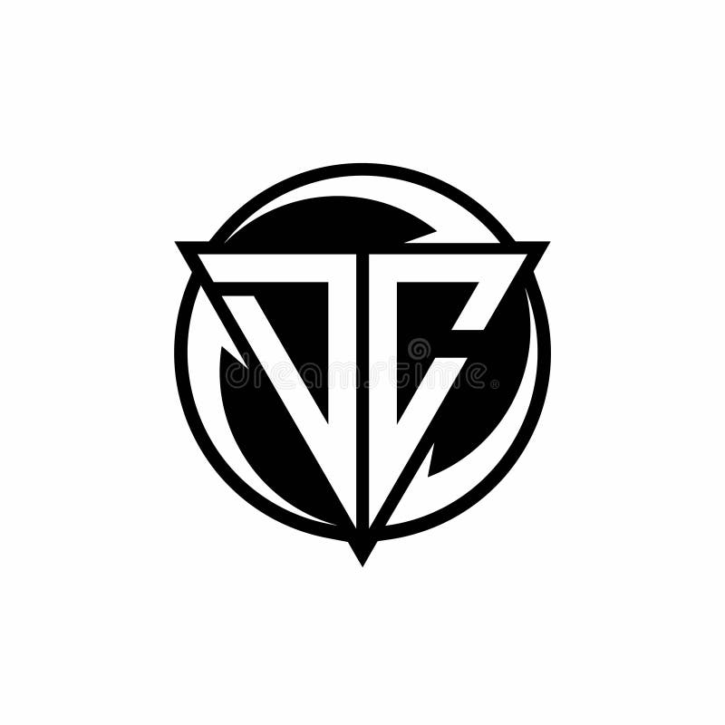 DC Logo Monogram Design Template Stock Vector - Illustration of design ...