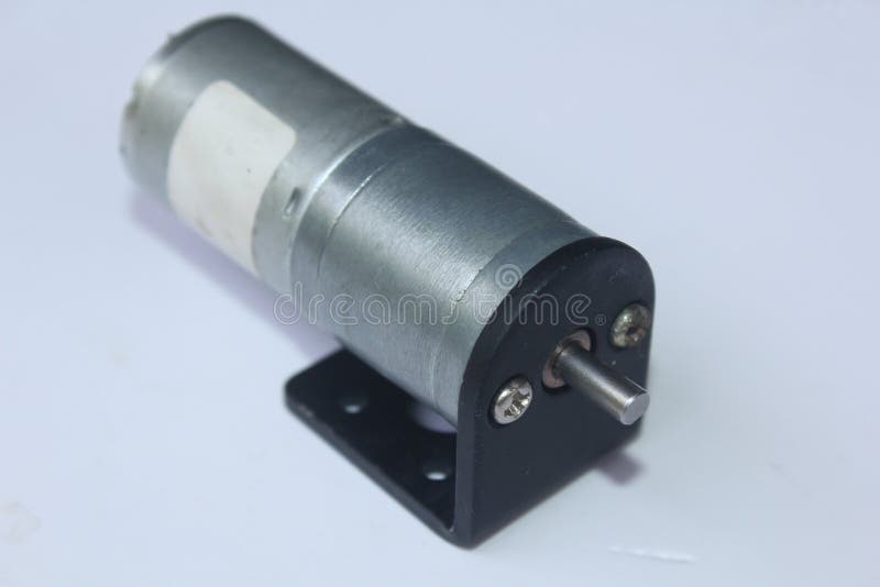 DC Motor for Convert Voltage into Rotation Stock Photo - Image of ...