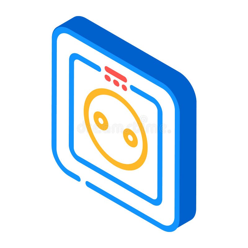 Dc Power Isometric Icon Vector Illustration Stock Vector - Illustration ...