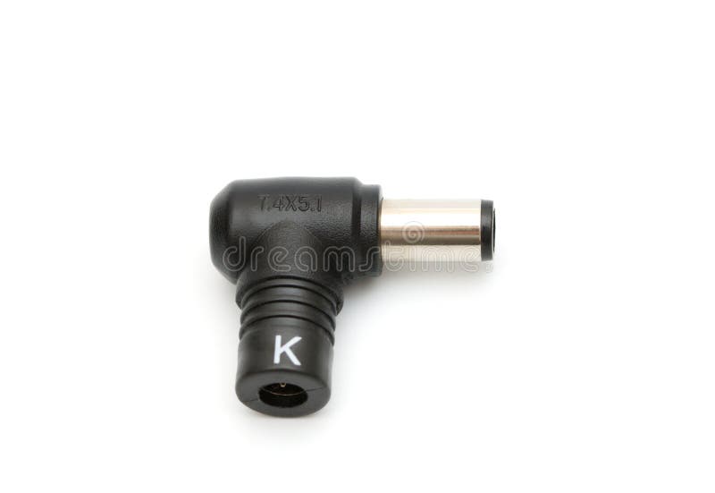 DC Power Supply Connector for Low Current Devices. Power Plug of Router ...