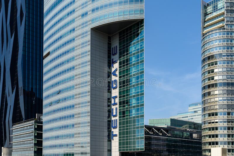 DC Tower and Tech Gate Tower Skyscrapers in Vienna Editorial Photo ...