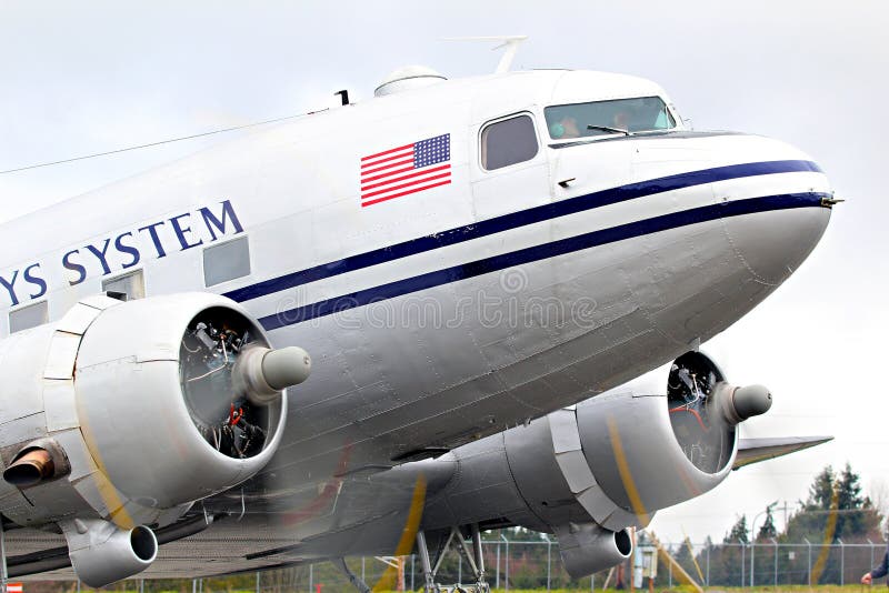 Dc3 editorial photo. Image of fuselage, restore, retro - 29587466