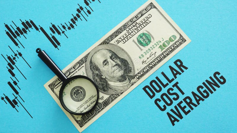 DCA Dollar Cost Averaging is Shown Using the Text Stock Photo - Image ...