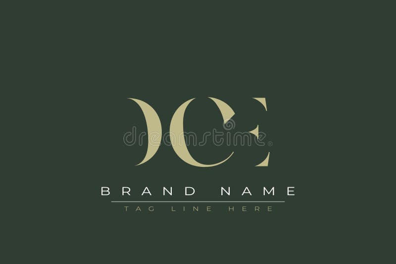 Dce Letter Design Stock Illustrations – 17 Dce Letter Design Stock ...