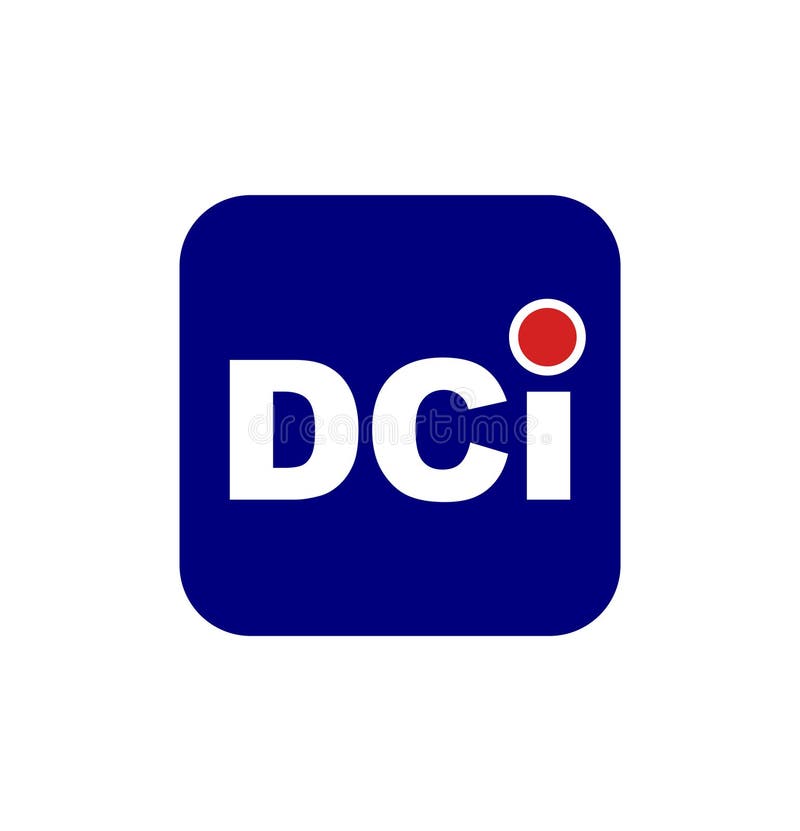 DCI Company Name Initial Letters Monogram. DCI Brand Name Icon Stock ...