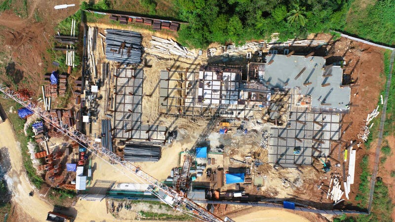 Construction Land Conditions, Site Management Layout is Well Laid Out ...