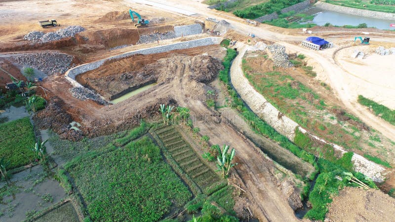 Infrastructure Development is Being Carried Out on Large Areas of Land ...