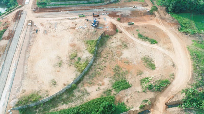 Infrastructure Development is Being Carried Out on Large Areas of Land ...