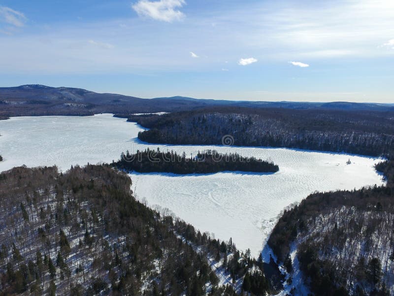 Windigo Lake stock image. Image of canada, north, quebec - 124225737
