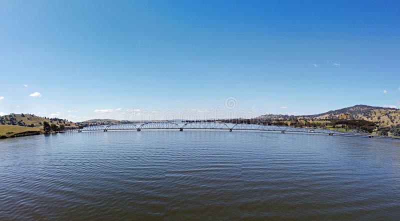 The Panoramic View of Bethanga Bridge is a Steel Truss Road Bridge that ...