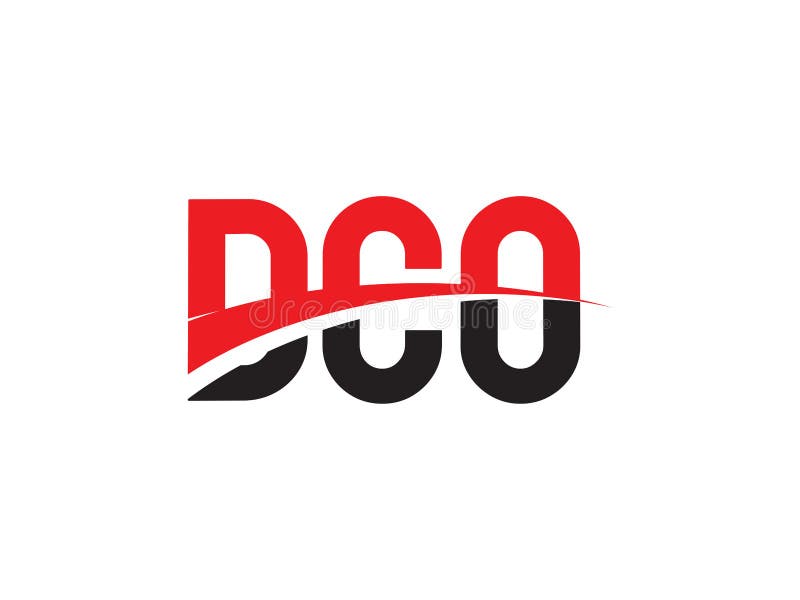 DCO Letter Initial Logo Design Vector Illustration Stock Vector ...