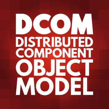 DCOM - Distributed Component Object Model Acronym, Technology Concept ...