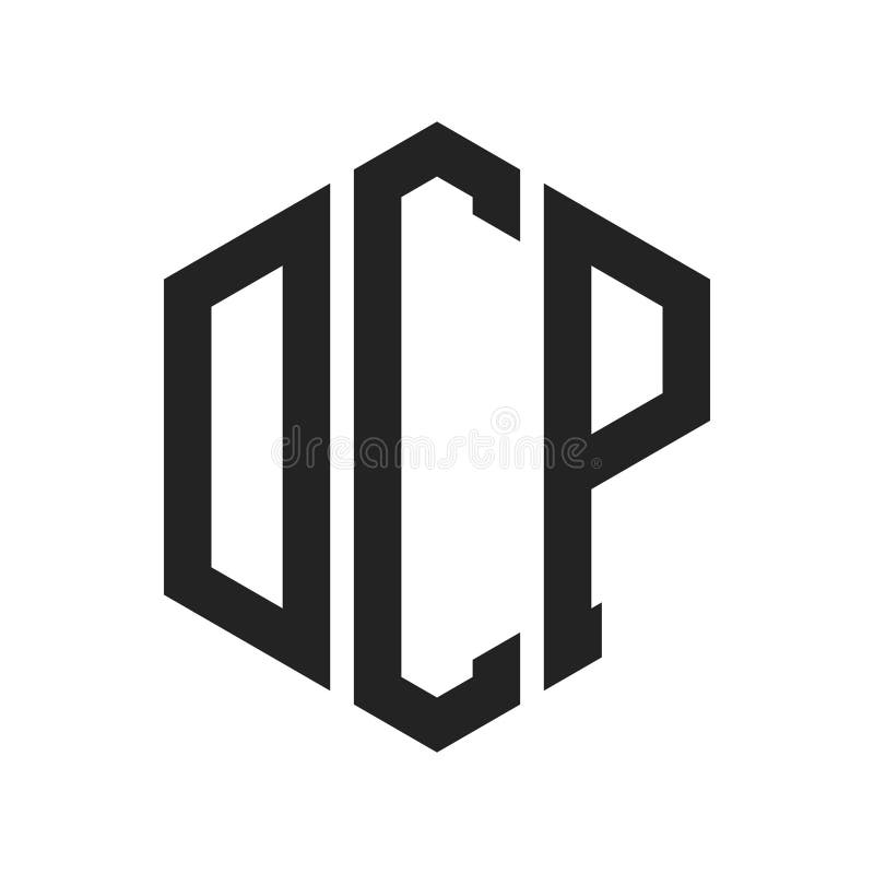 DCP Logo Design. Initial Letter DCP Monogram Logo Using Hexagon Shape ...