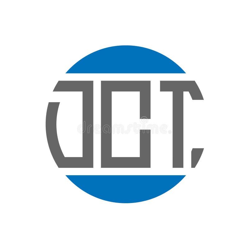 DCT Letter Logo Design on White Background. DCT Creative Initials ...