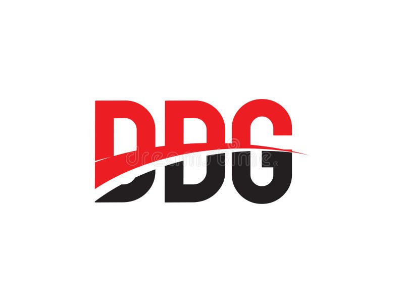 DDG Letter Initial Logo Design Vector Illustration Stock Vector ...