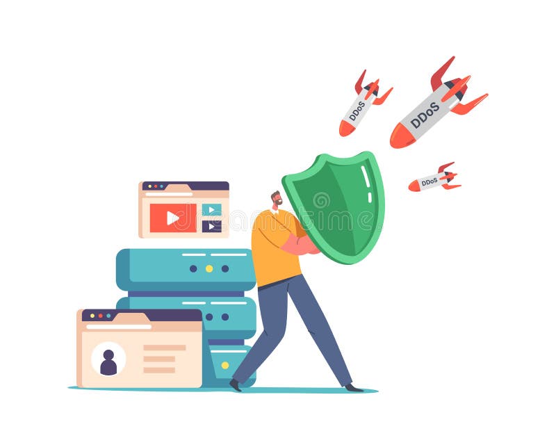 Ddos Attack and Data Center Protection with Hosting Server and Staff ...