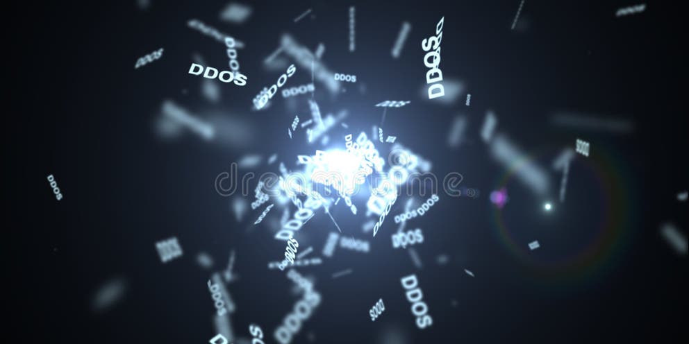 DDOS Attack, Infection Trojan, Virus Attacks Stock Illustration ...