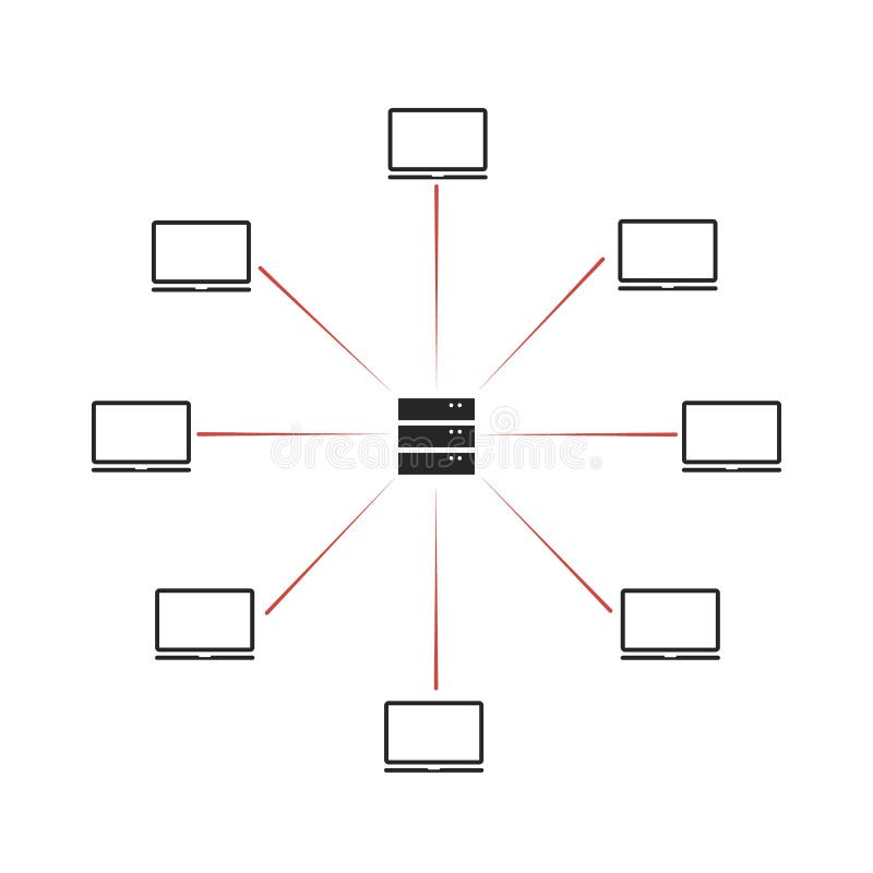 DDoS Hacker Attack. Computer Security and Network Threat Stock Vector ... DDoS Hacker Attack. Computer Security and Network Threat Stock Vector ...